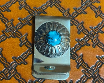 Turquoise Money Clip | Etsy