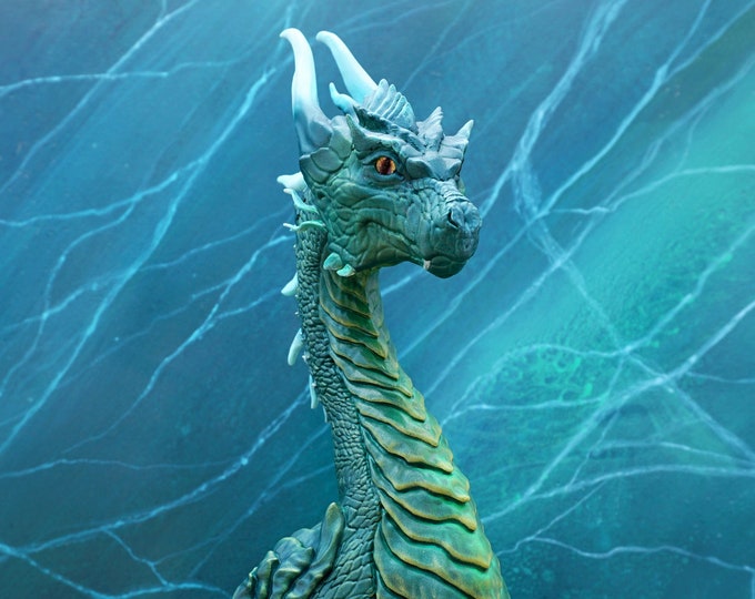 Sculpture of the Dragon Firnen Character of the Books Eragon. - Etsy