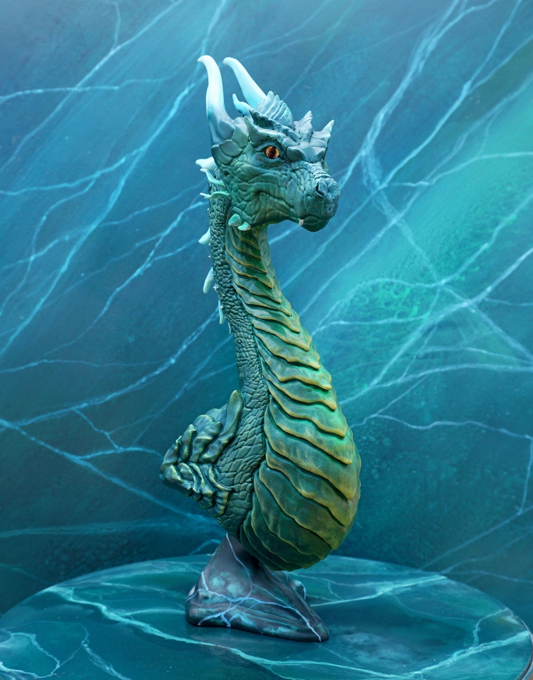 Sculpture of the Dragon Firnen Character of the Books Eragon. - Etsy