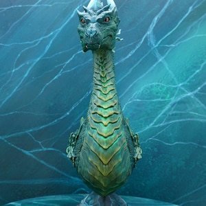 Sculpture of the Dragon Firnen Character of the Books Eragon. - Etsy