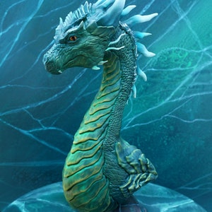 Sculpture of the Dragon Firnen Character of the Books Eragon. - Etsy