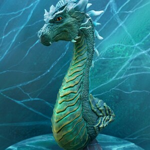 Sculpture of the Dragon Firnen Character of the Books Eragon. - Etsy