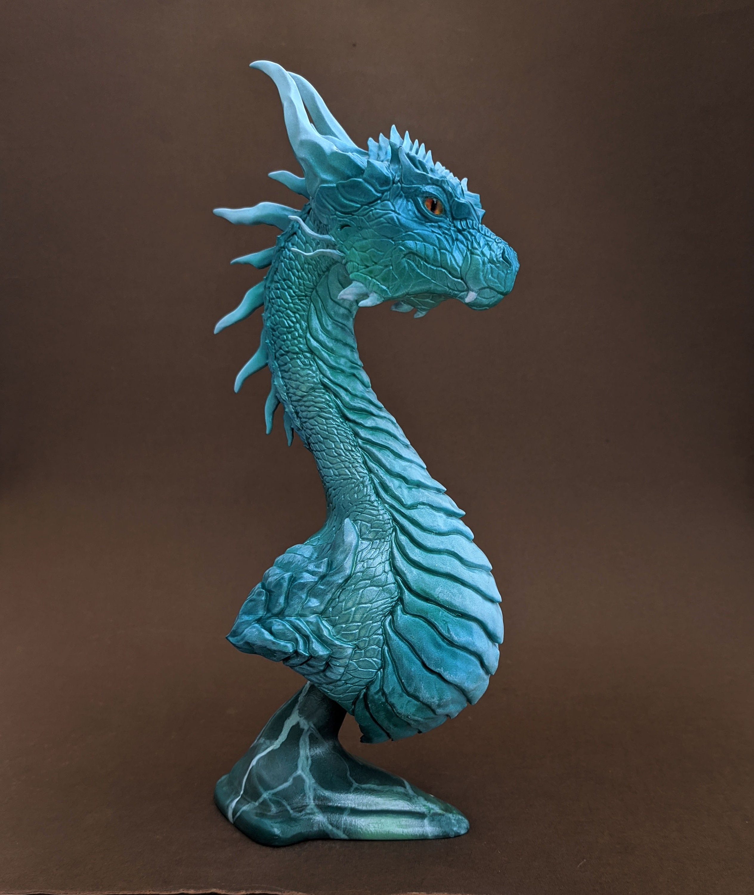 Sculpture of the Dragon Firnen Character of the Books Eragon. | Etsy UK