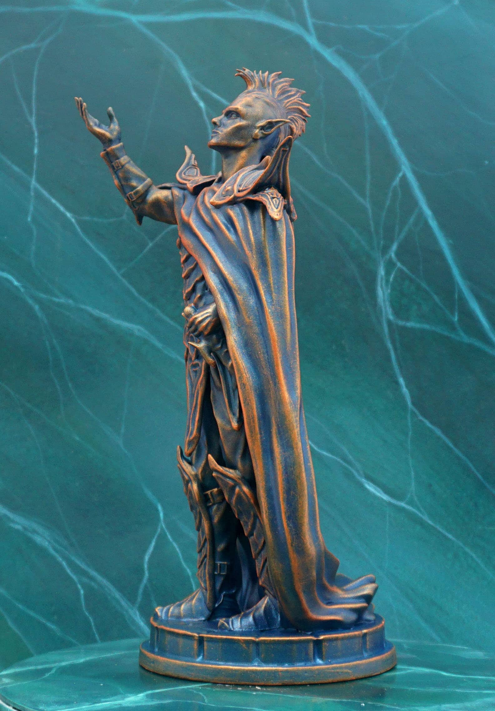 Nerevar Indoril Statue Figurine, Morrowind Fan Art (9.5 Inch) - Etsy