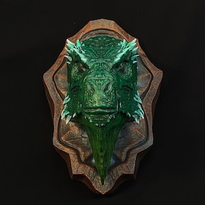 Vhagar Dragon Head Wall Mount, Realistic Sculpture - Etsy