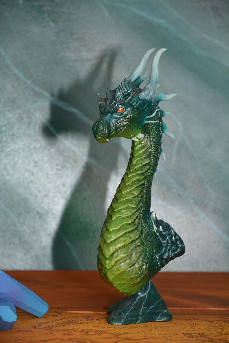 Sculpture of the Dragon Firnen Character of the Books Eragon. - Etsy