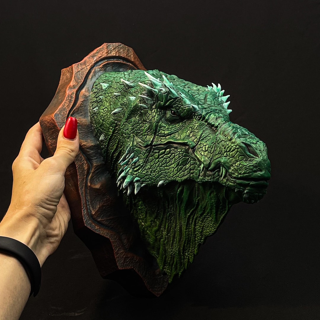 Vhagar Dragon Head Wall Mount, Realistic Sculpture - Etsy