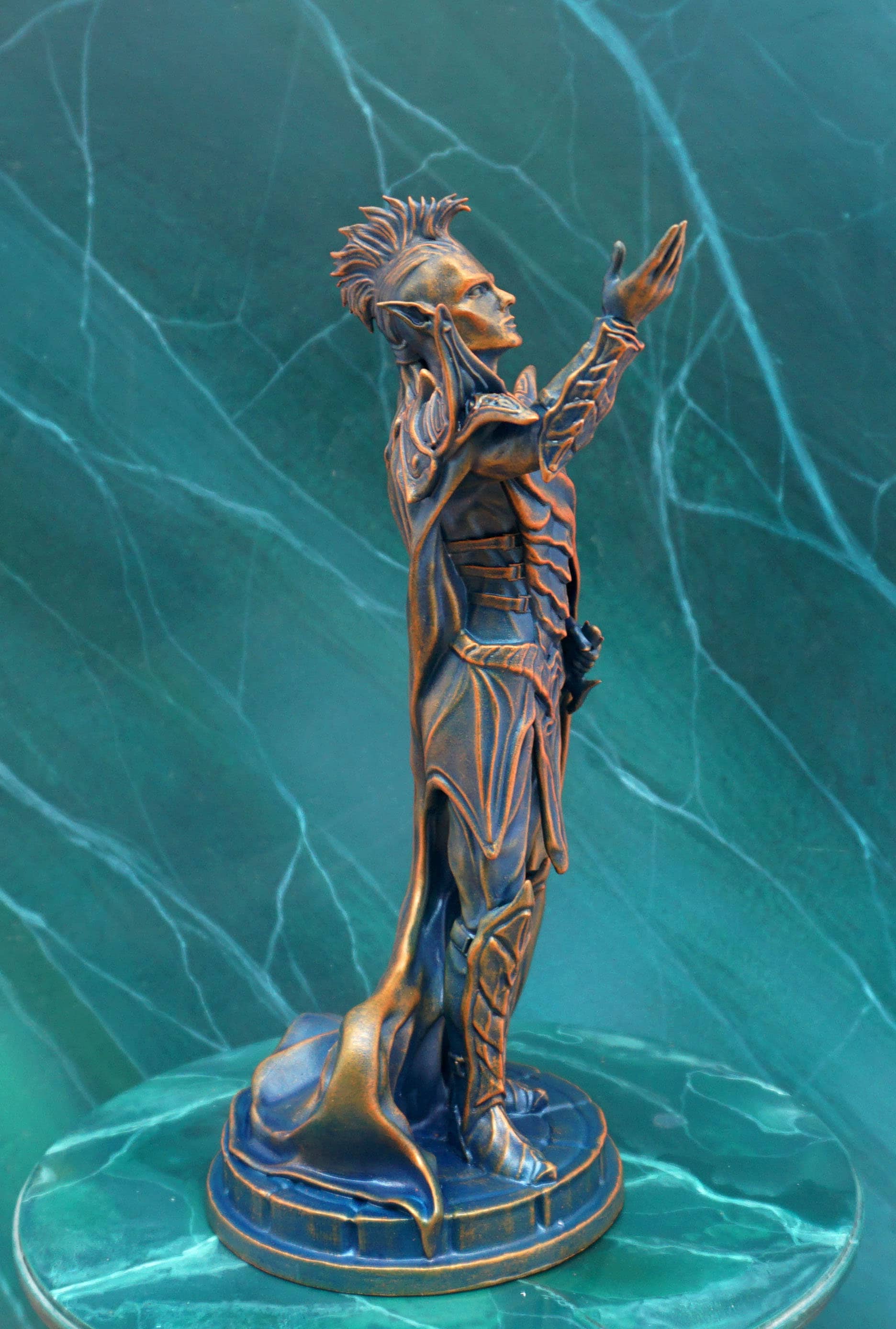 Nerevar Indoril Statue Figurine, Morrowind Fan Art (9.5 Inch) - Etsy