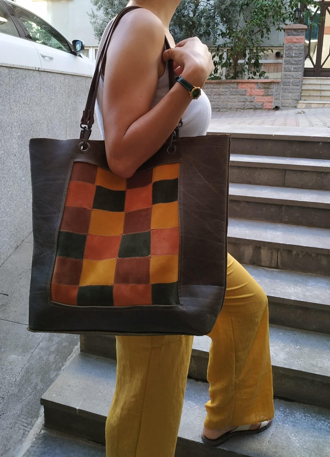 Patchwork Leather | atelier-yuwa.ciao.jp