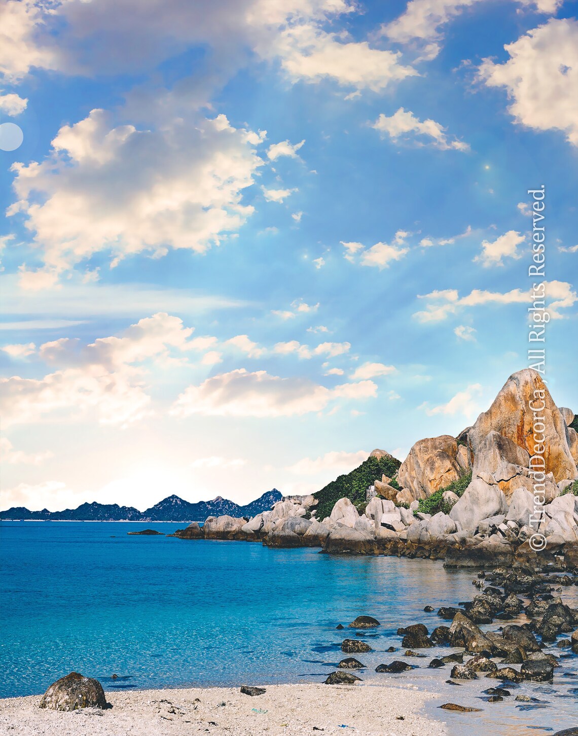 Beautiful Tropical Island Set of 2 Prints Island Poster - Etsy Canada