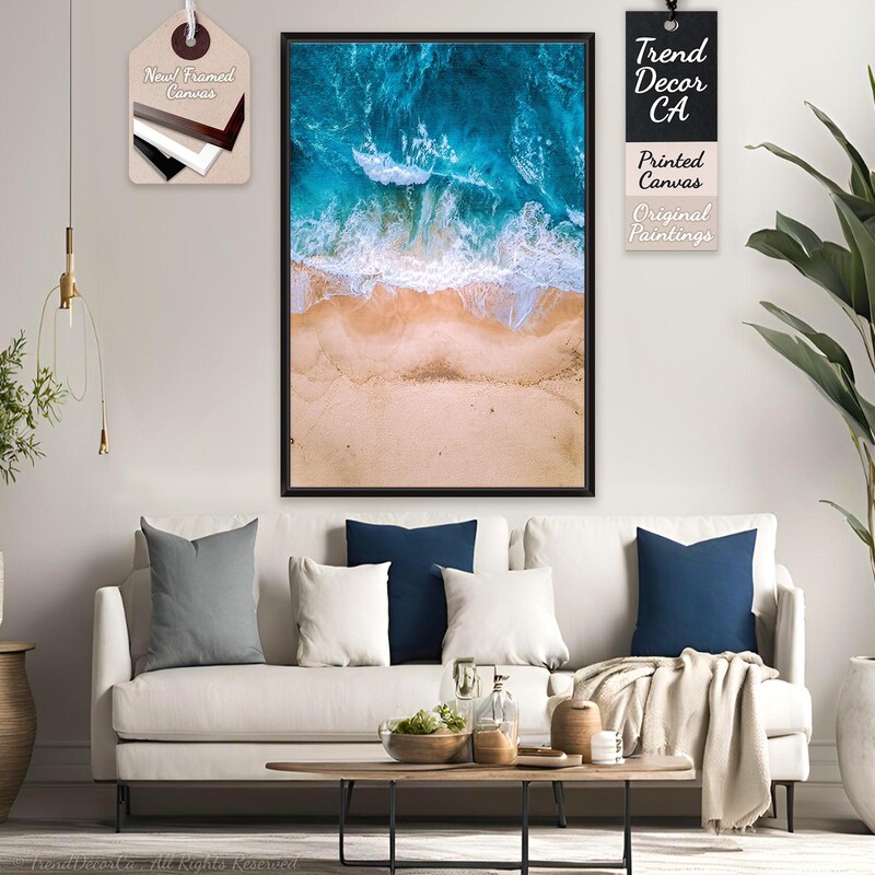 Ocean Canvas Wall Art - Etsy