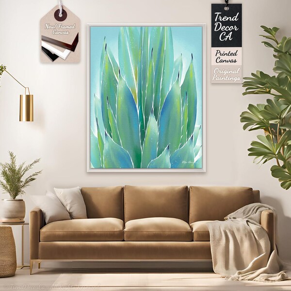 Botanical Canvas - Etsy