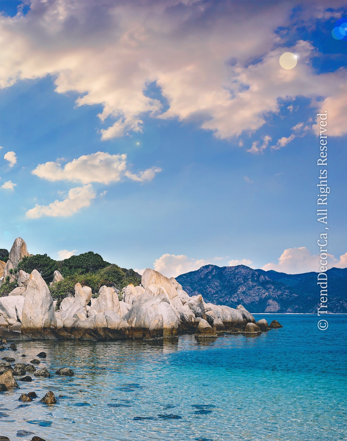 Beautiful Tropical Island Set of 2 Prints Island Poster - Etsy Canada