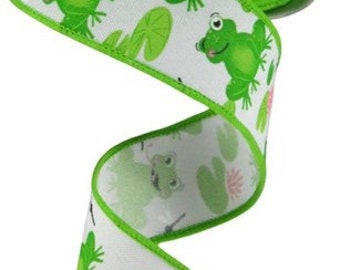 Frog Ribbon | Etsy