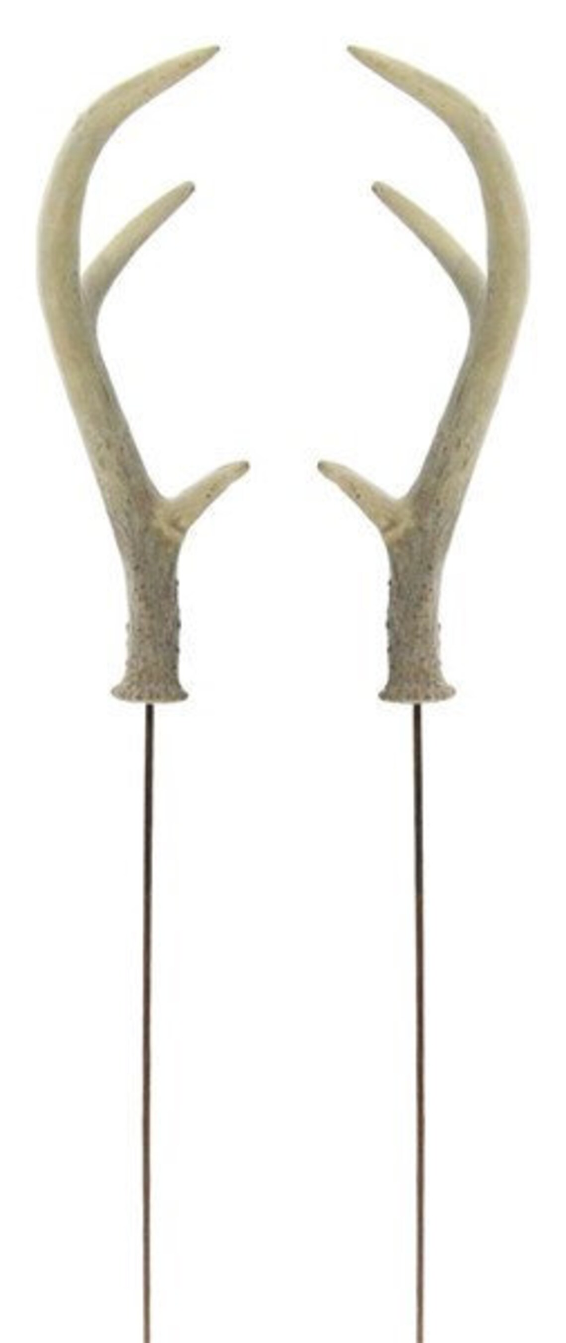 8" Antler on 10" Wire , 1 Antler Pick ,antler for Crafts , Artificial ...