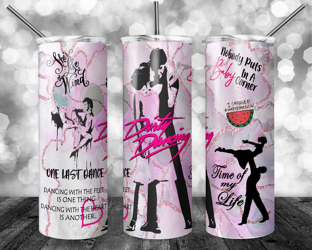 Dancing Watermelon Corner | 20 Oz SKINNY Tumbler Design | Pink Alcohol ...