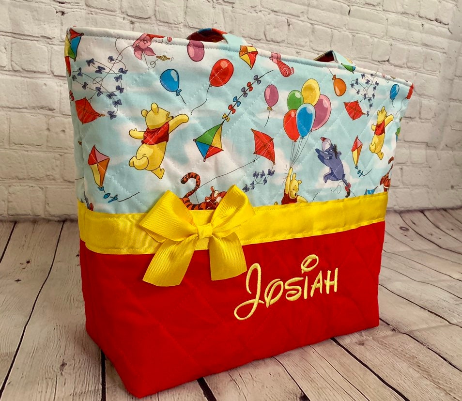 Winnie the Pooh Diaper Bag ~ Gender Neutral Diaper Bag ~ Baby Shower ...