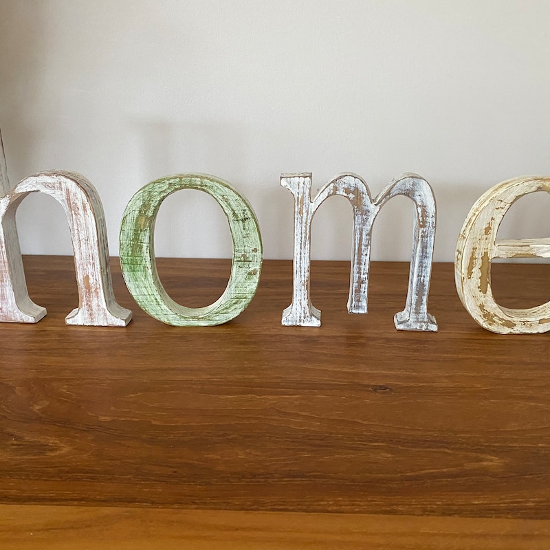 Shabby Chic Letters - Etsy