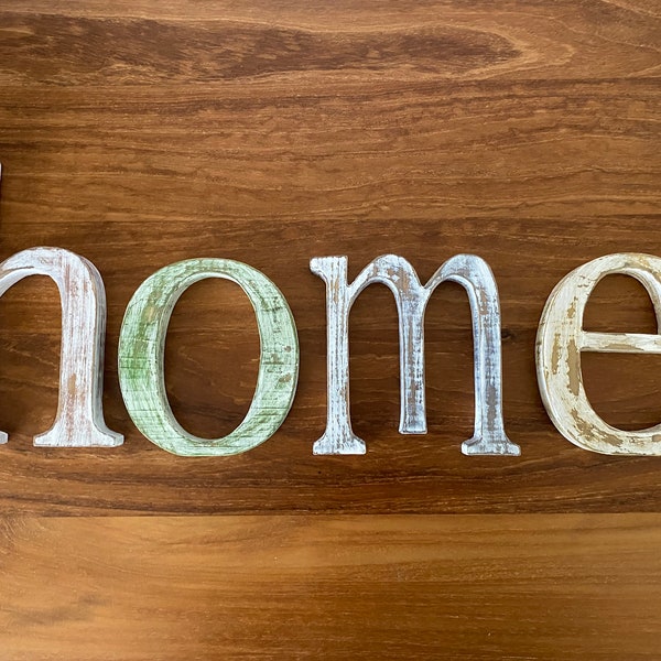 Shabby Chic Letters - Etsy