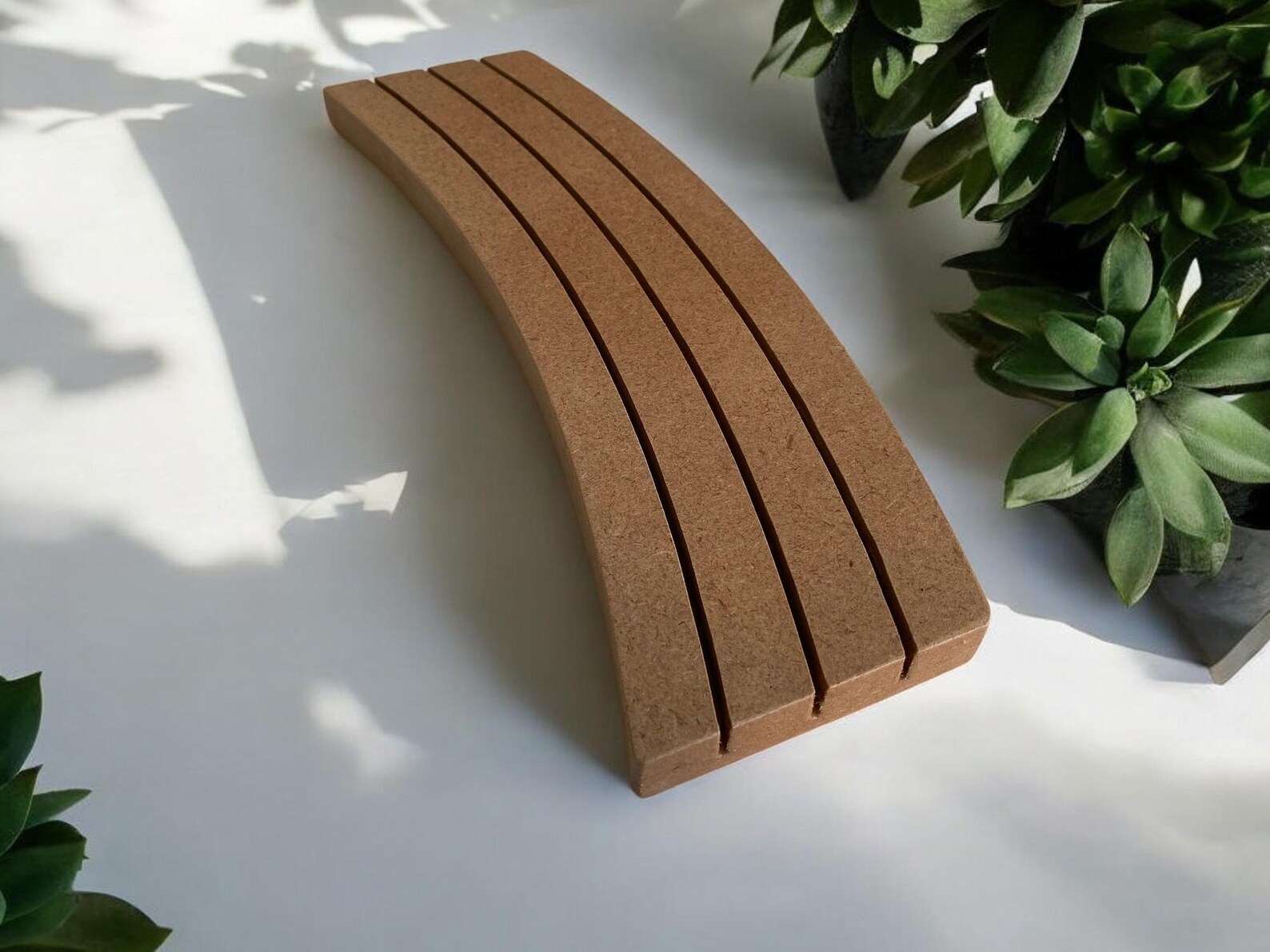 Wooden Curved Playing Card Holder - Great for Children. Handmade in UK ...