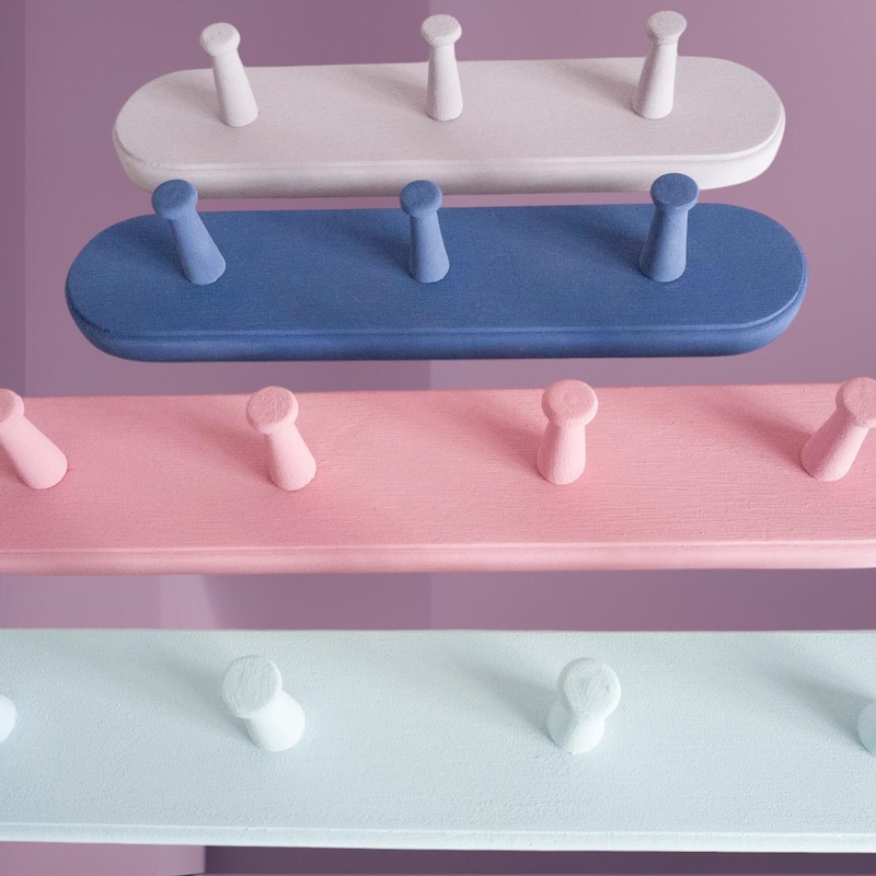 Wooden Coat Pegs Kids - Etsy UK