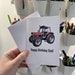 Personalised Tractor Greeting Card Birthday, Anniversary, Massey ...