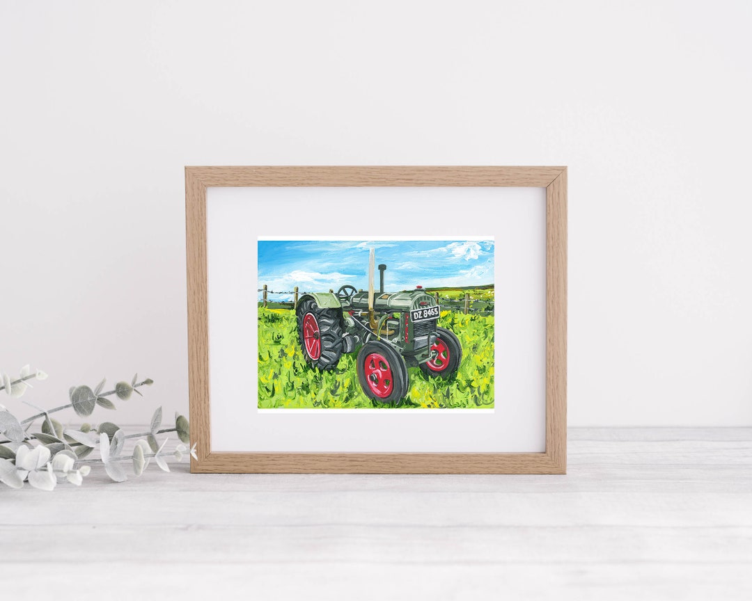 Fordson Standard N Mounted Art Print - Etsy