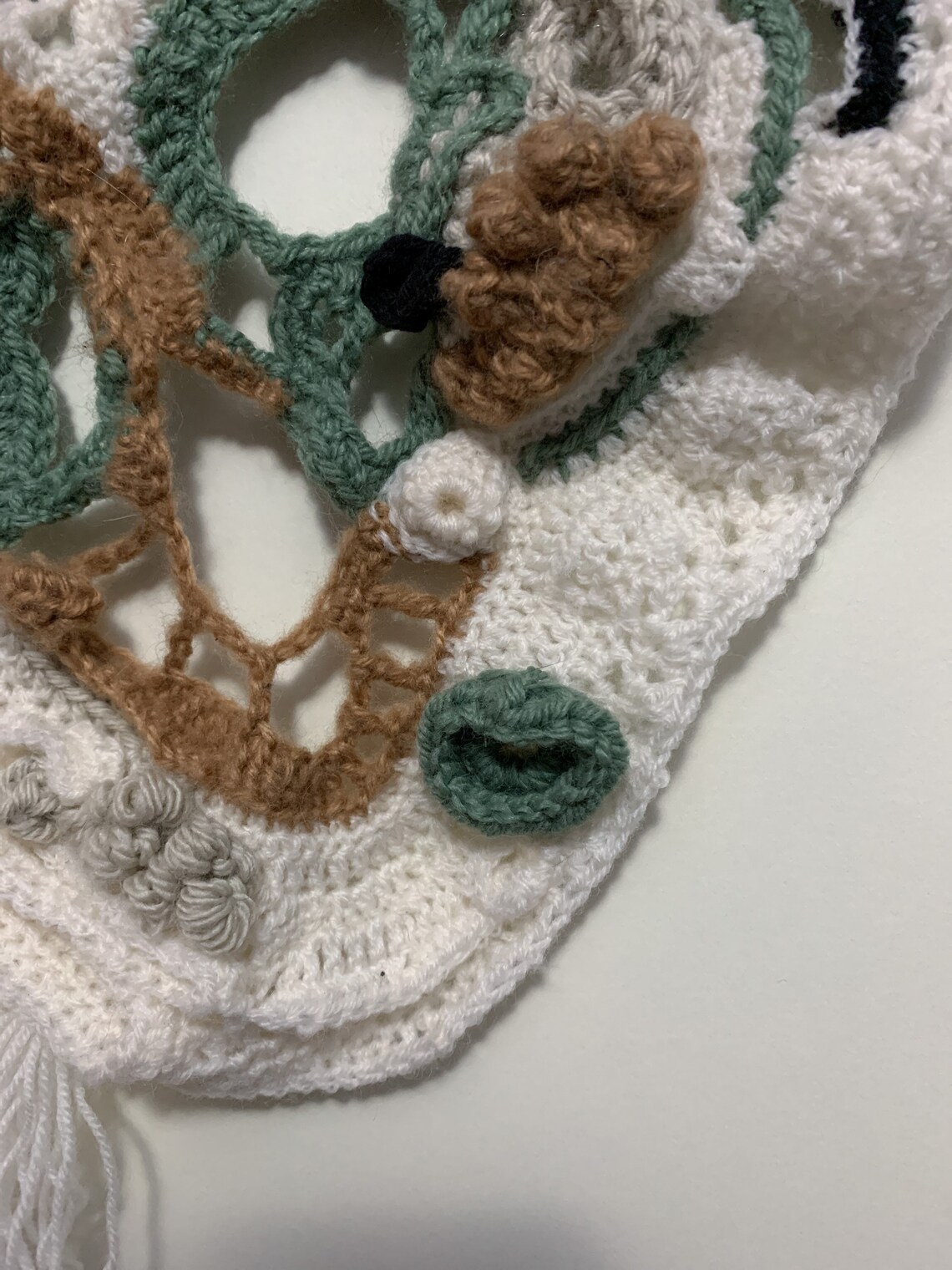 Freeform Crochet Wall Hanging - Etsy UK