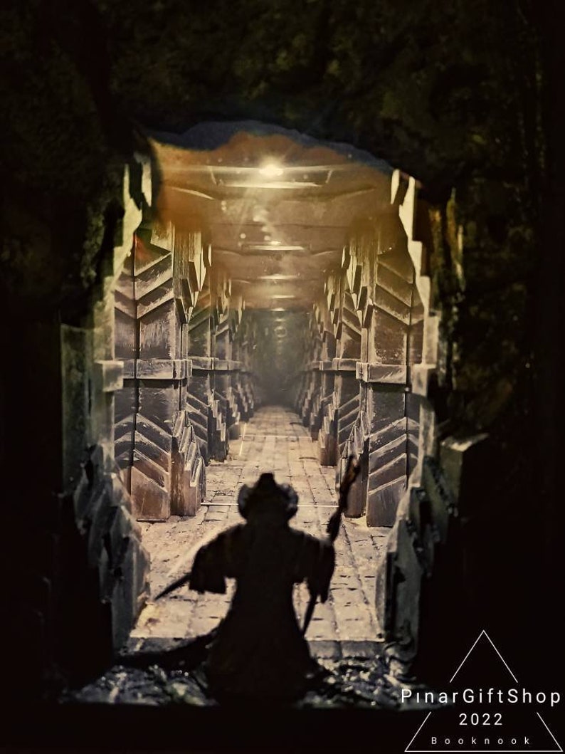 Infinity Cave and Sorcerer Depth Handmade 3D Best Gift - Etsy