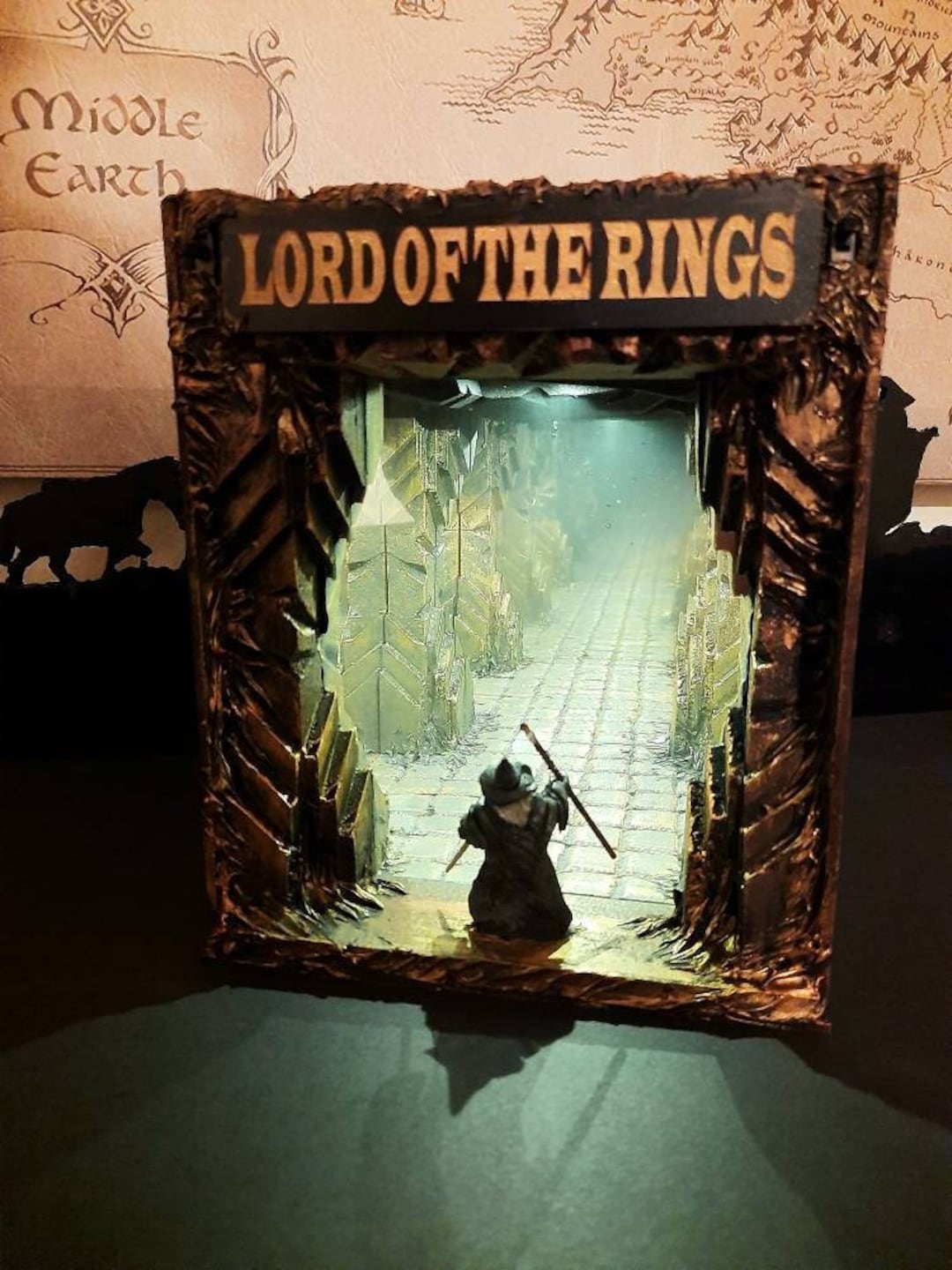 Infinity Cave and Sorcerer , Depth , Handmade , 3D , Best Gift - Etsy