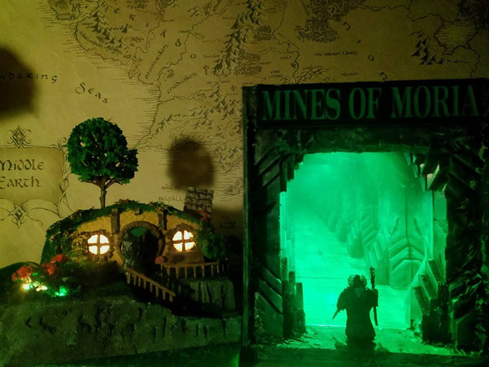 Infinity Cave and Sorcerer Depth Handmade 3D Best Gift - Etsy