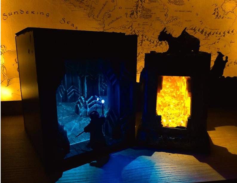 Infinity Cave and Sorcerer Depth Handmade 3D Best Gift - Etsy