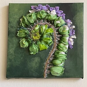 The Fibonacci Curve of Developing Flower/silk Ribbons Embroidery ...