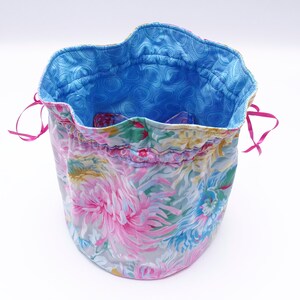 Drawstring Dilly Bag PDF Pattern With Six Internal Pockets; Drawstring ...
