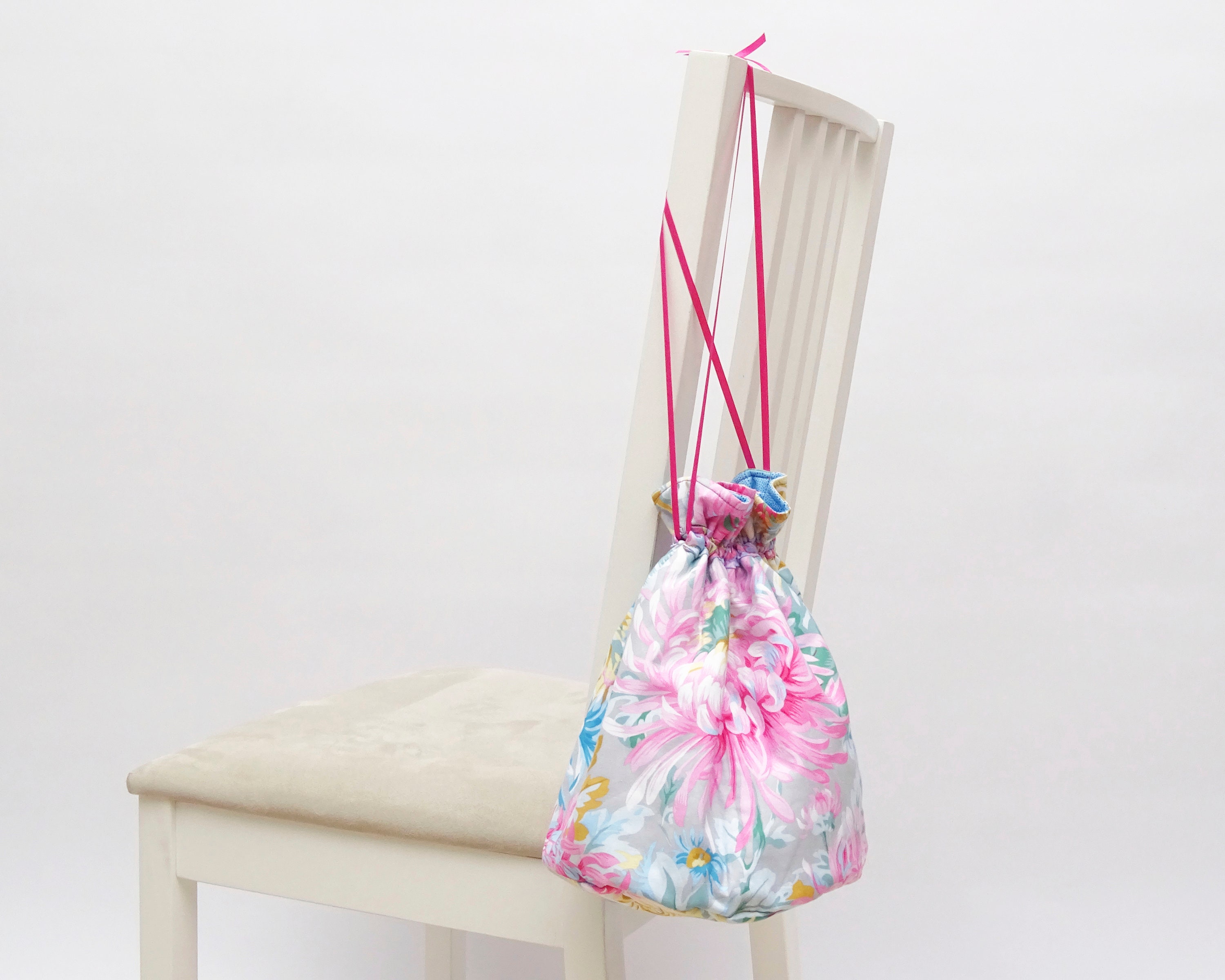 Drawstring Dilly Bag PDF Pattern With Six Internal Pockets; Drawstring ...