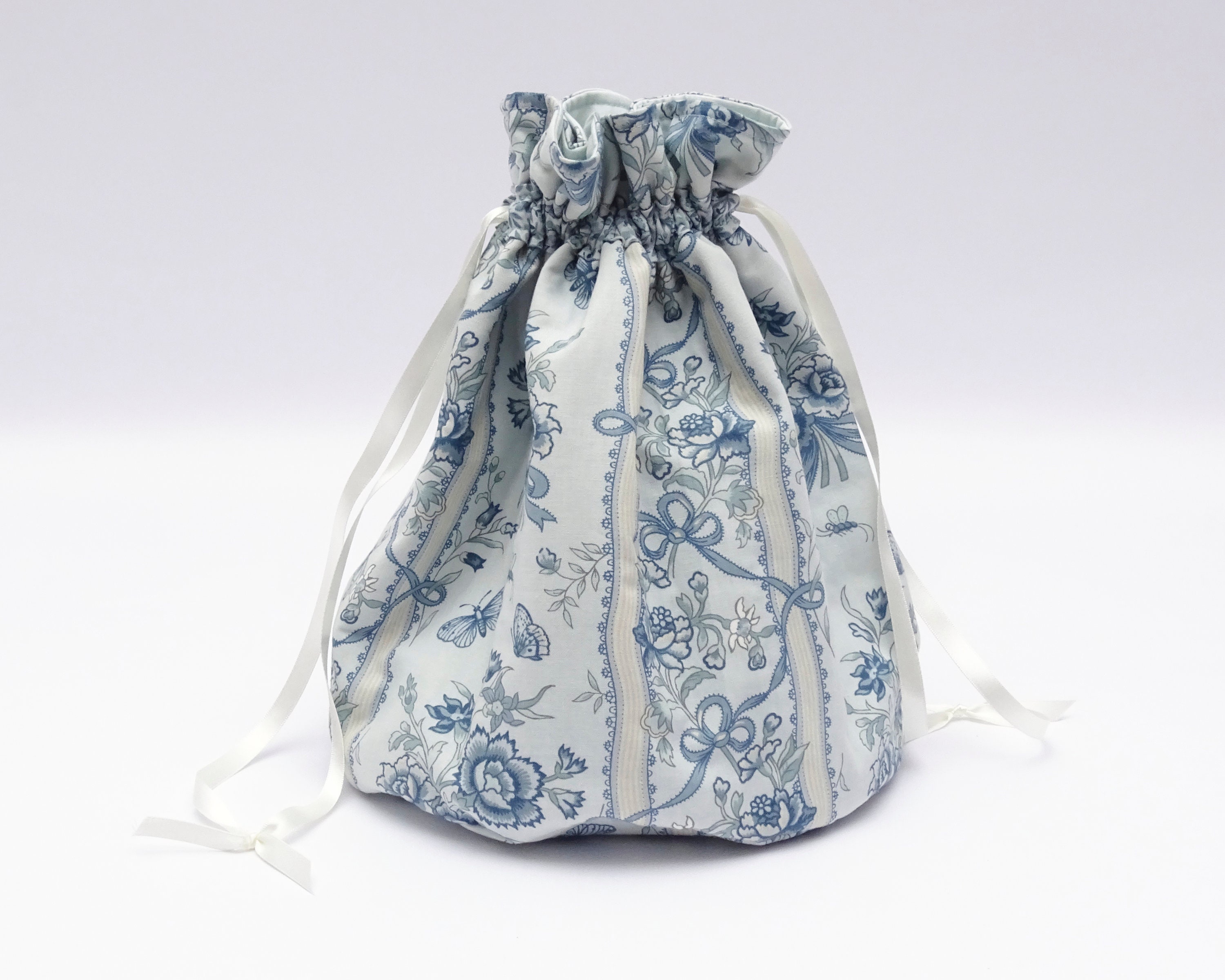 Drawstring Dilly Bag PDF Pattern With Six Internal Pockets; Drawstring ...
