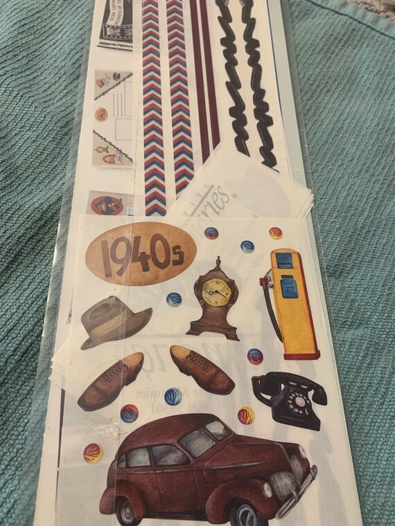 Stickers Creative Memories Decade 60s Stickers Paper & Party Supplies ...