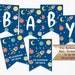 Outer Space Baby Shower Banner Cute Planets Baby Shower - Etsy