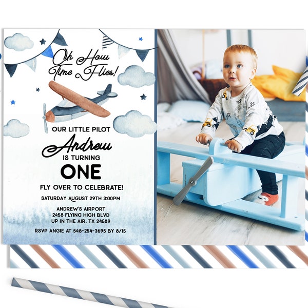 Pilot Invitation - Etsy