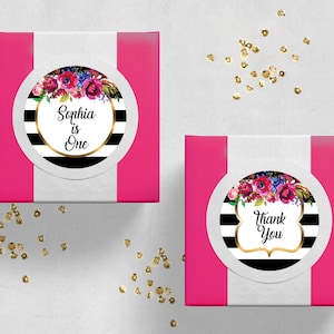 Editable Black and White Cupcake Toppers Black and White - Etsy