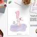 Printable Bunny Cake Topper Some Bunny is One Birthday Decorations ...
