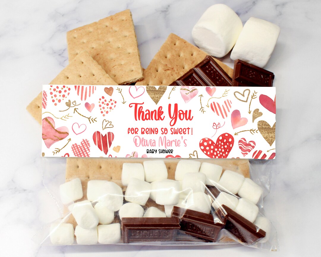 Editable Valentines Day Treat Bag Toppers Heart Favor Bag Toppers A ...