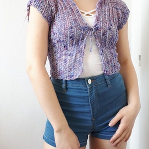 Vintage Vera Top CROCHET PATTERN/ Crochet Tutorial for a Top With ...