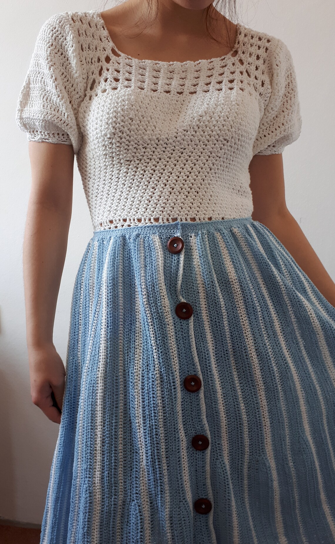 Alice in the Wonderland Crochet Dress/ Crochet Pattern Dress | Etsy