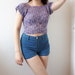 Vintage Vera Top CROCHET PATTERN/ Crochet Tutorial for a Top - Etsy
