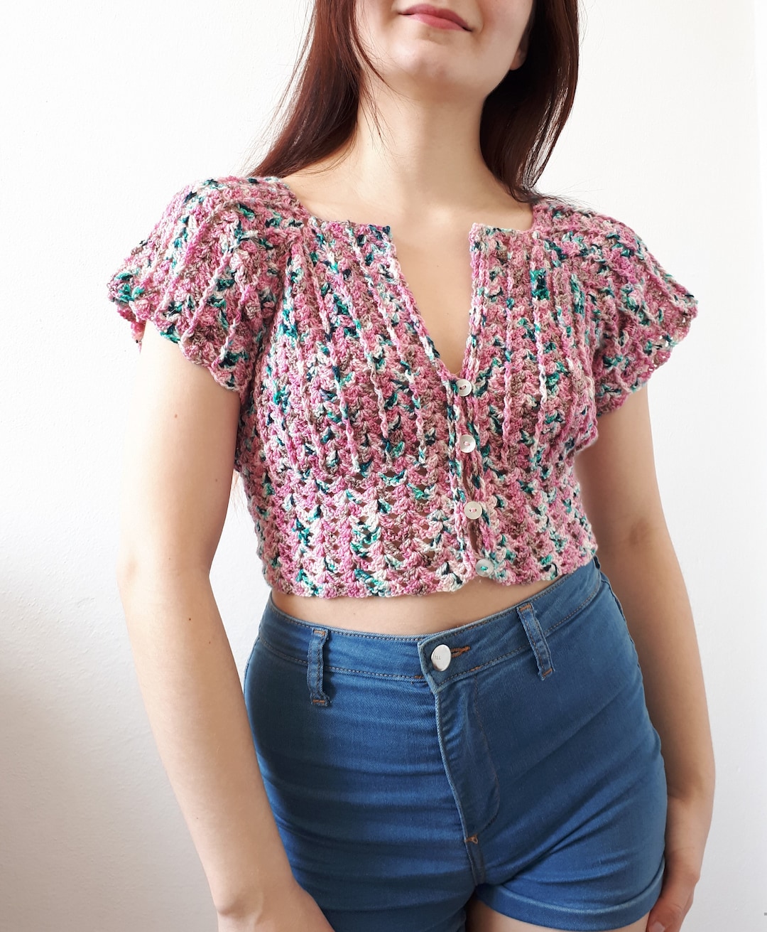 Vintage Vera Top CROCHET PATTERN/ Crochet Tutorial for a Top With ...