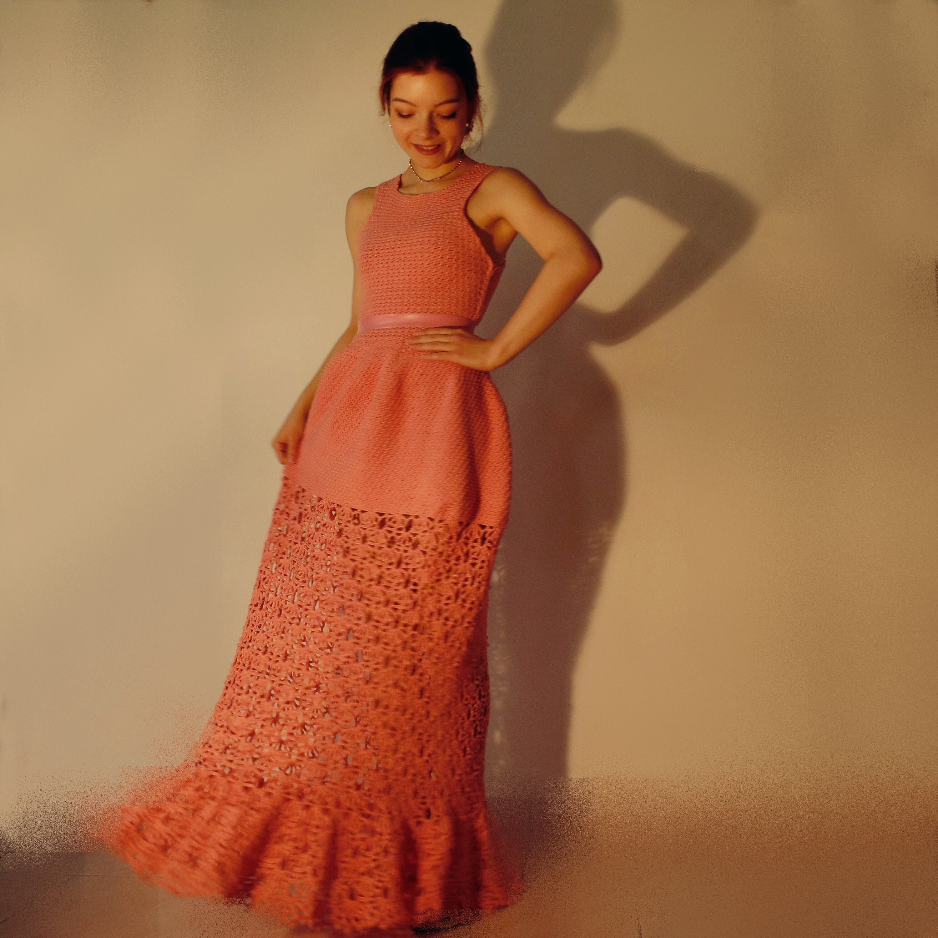 The Rose Dress / Ball Gown Dress / Crochet Prom Dress / Princess Dress ...