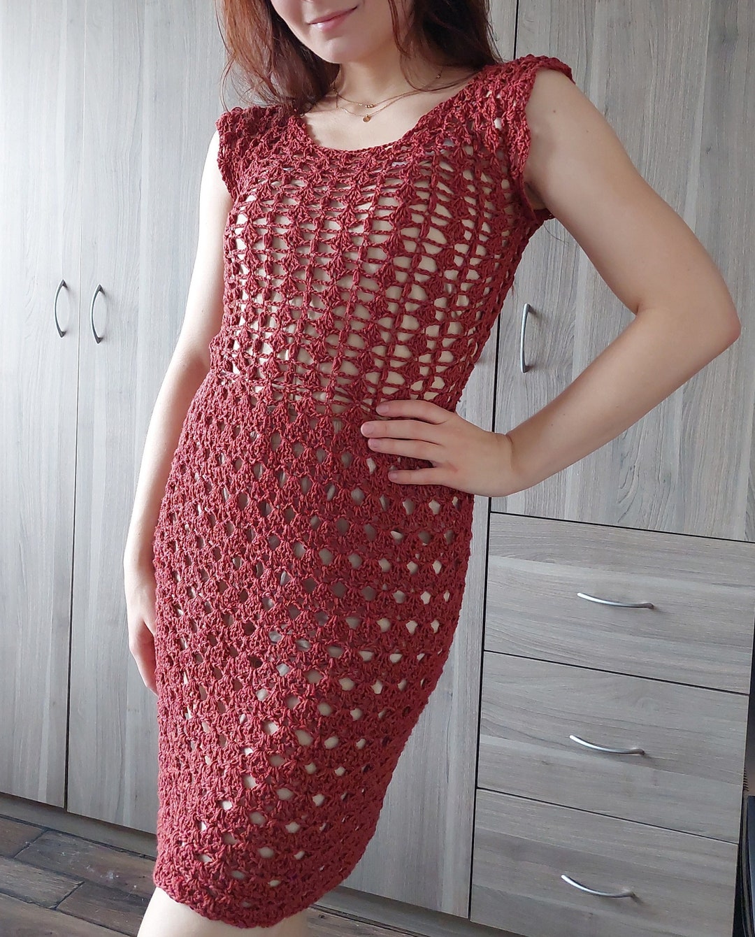 Aphrodite Dress CROCHET PATTERN / Formal Dress for Women / Any Length ...