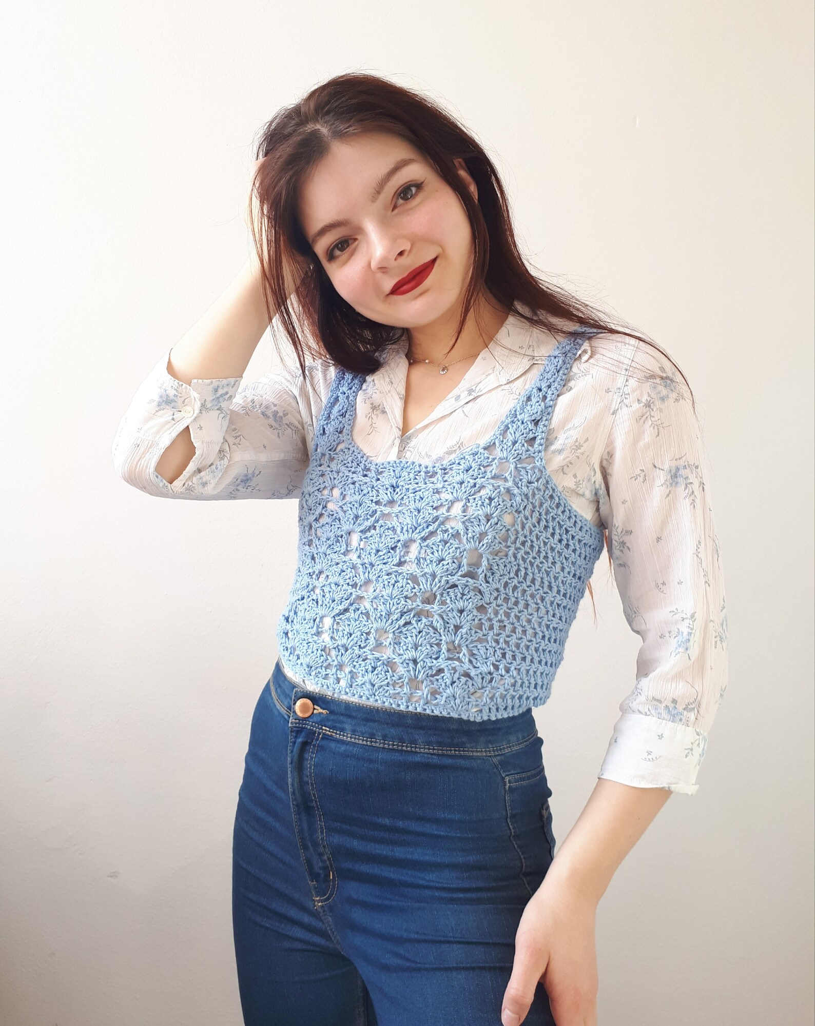 Alison Top / CROCHET PATTERN / Crochet Tutorial to Make a Top ...