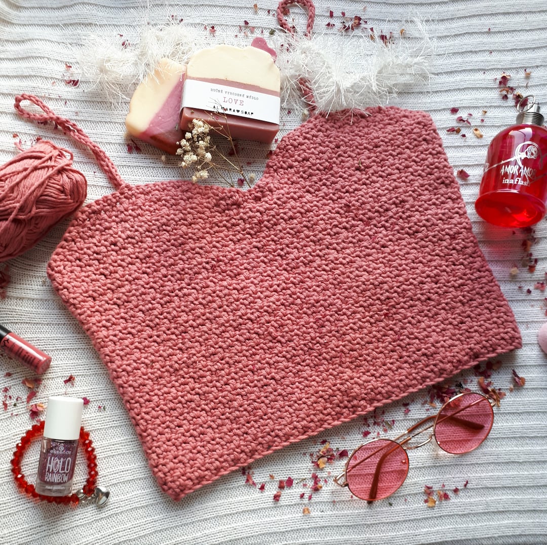 Heart Shaped Top Crochet Pattern / Girly Top / Basic Top / Tube Top ...